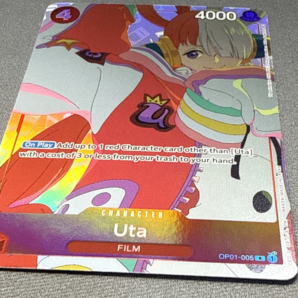 One Piece 2023 Gift Collection Promotion Card OP-PR Uta OP01-005 NM | eBay