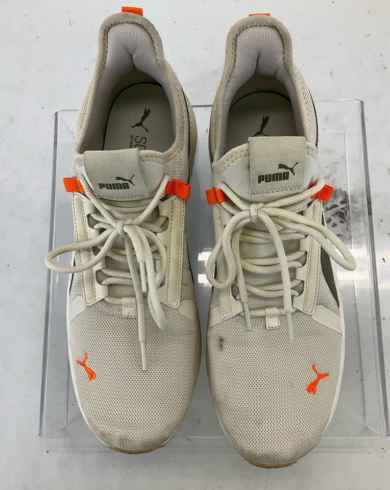 Puma Pacer Future Street Plus Alpine Snow Olive Cream Mesh Sneakers 13 ...