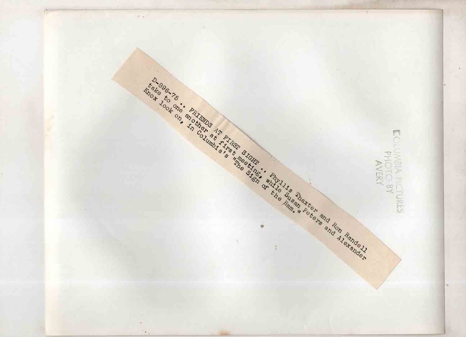 o98769 1948 orig photo Alexander Knox, Susan Peters, Phyllis Thaxter ...