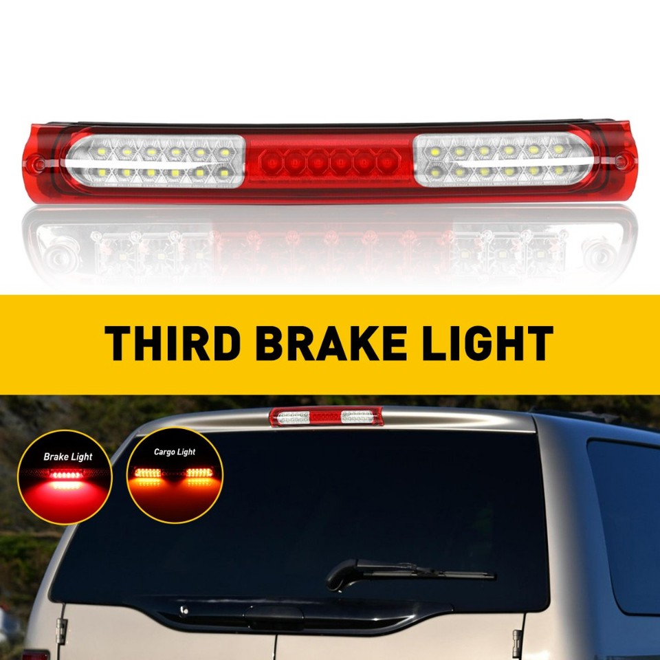 LED Third Brake Light High Mount 3rd Stop Light For 2000-2005 Ford ...