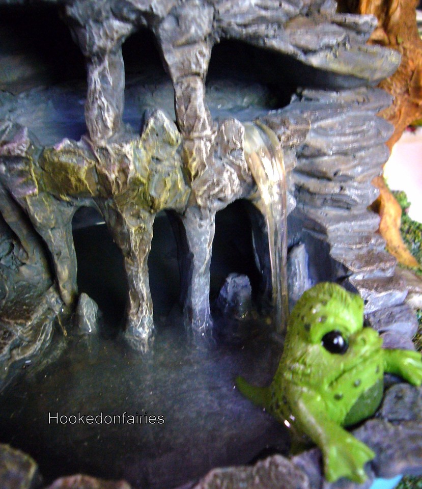 Miniature Lagoon Pond Swamp w Monster Skull GO 17616 Fairy Garden | eBay