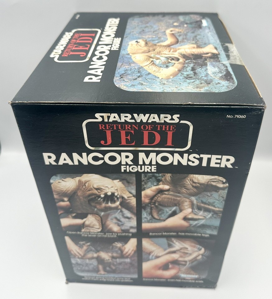 VINTAGE STAR WARS *UNOPENED STILL SEALED* ORIGINAL BOXED RANCOR MONSTER ...
