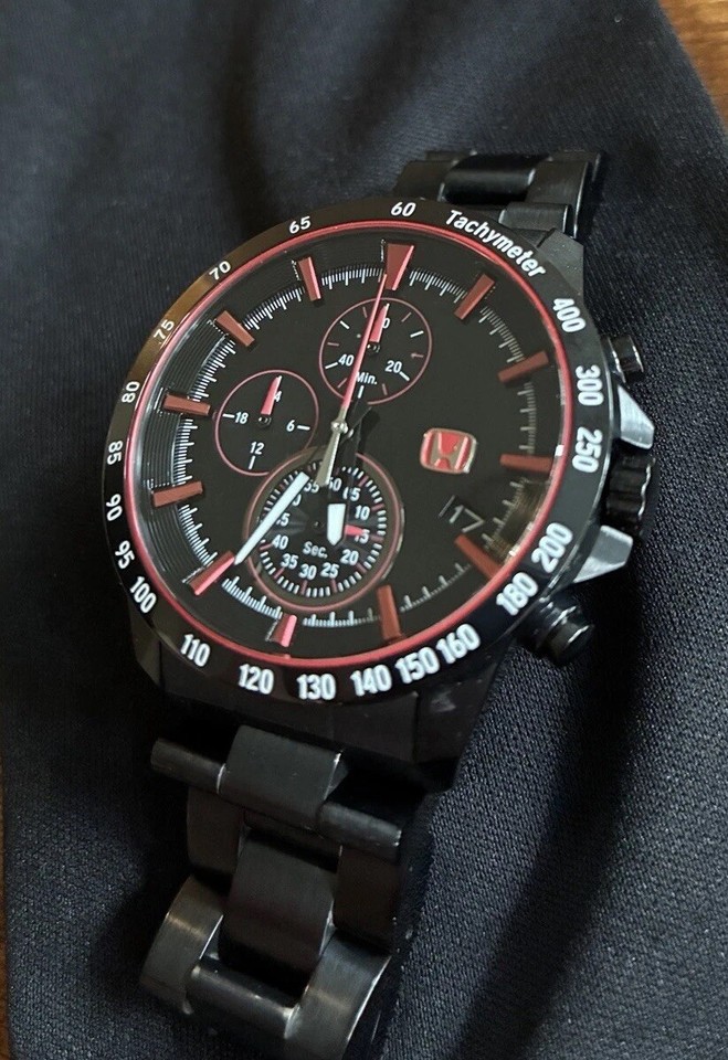 HONDA CIVIC TYPE-R WATCH BLACK EDITION | eBay