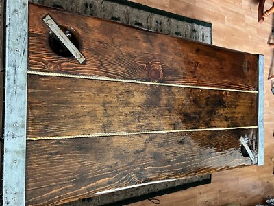 WW II Liberty Ship Hatch Cover Coffee Table | eBay