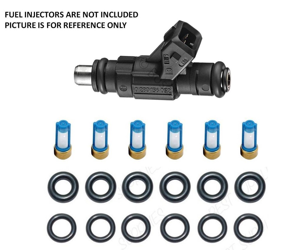 Fuel Injector Repair kit for Part # 0280156052 62690 Orings and Filters ...