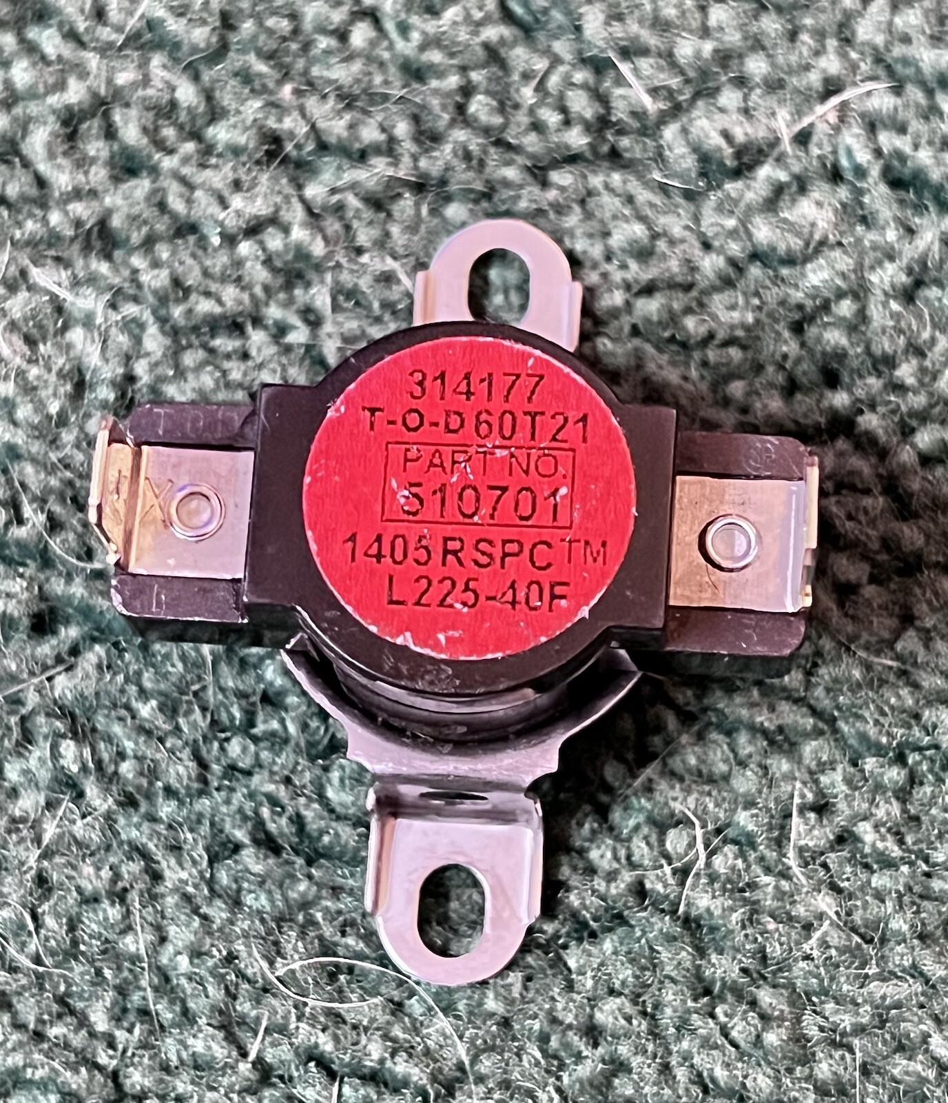 OEM Speed Queen D510701 Washer Dryer Thermostat for sale online | eBay