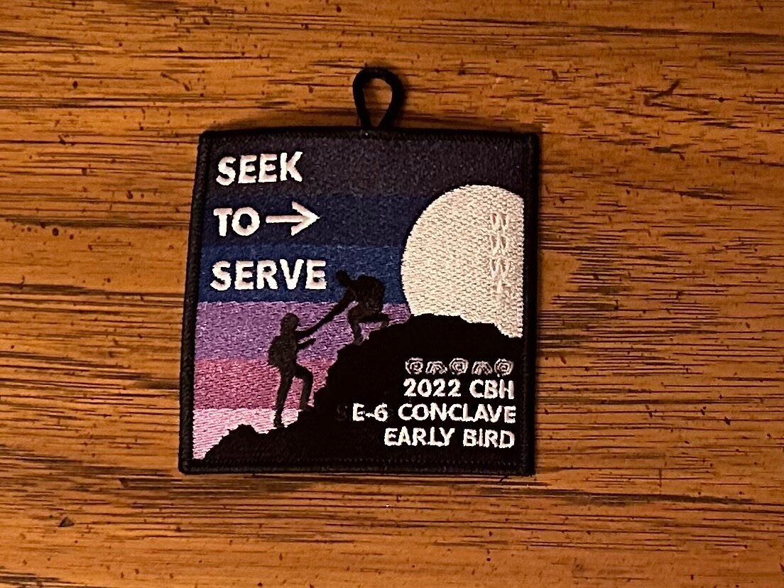 Order of the Arrow Section E6 2022 Conclave Early Bird Patch | eBay