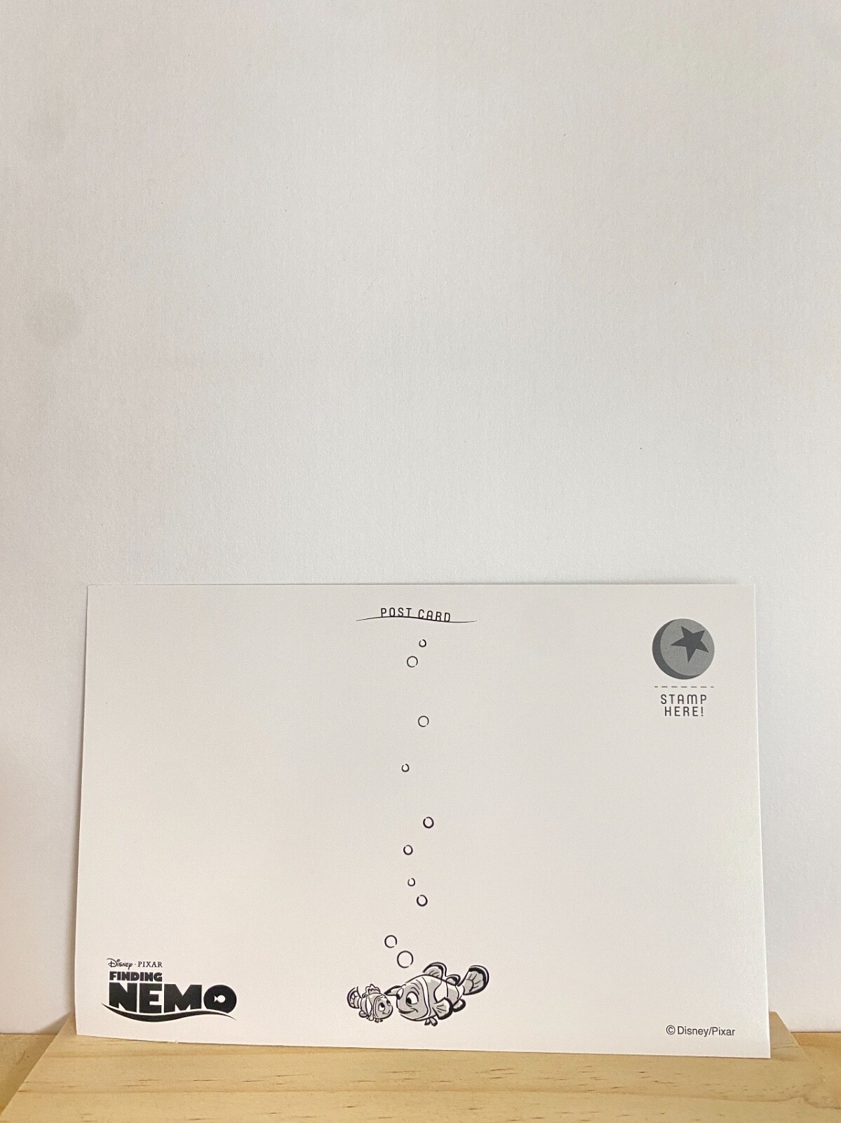 Finding Nemo Disney Pixar Nemo & Gill Limited Postcard Happy Kuji Prize 2024 | eBay