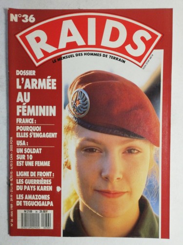 #14 Magazine Raids N36 May 1989 The Army For Women One Soldier Out Of ...