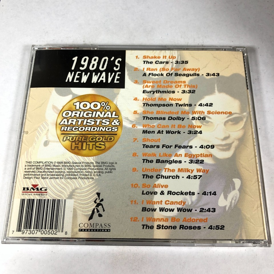 1980's New Wave - Pure Gold Hits CD | eBay