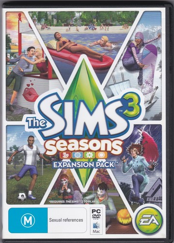 PC DVD-Rom Game - The Sims 3 - Seasons Expansion Pack (Mac & Windows ...