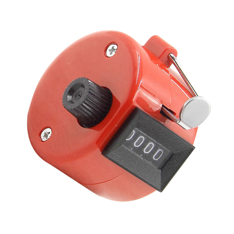 Mechanical Hand Tally Number Counter Click Clicker 4 Digit Counting ...