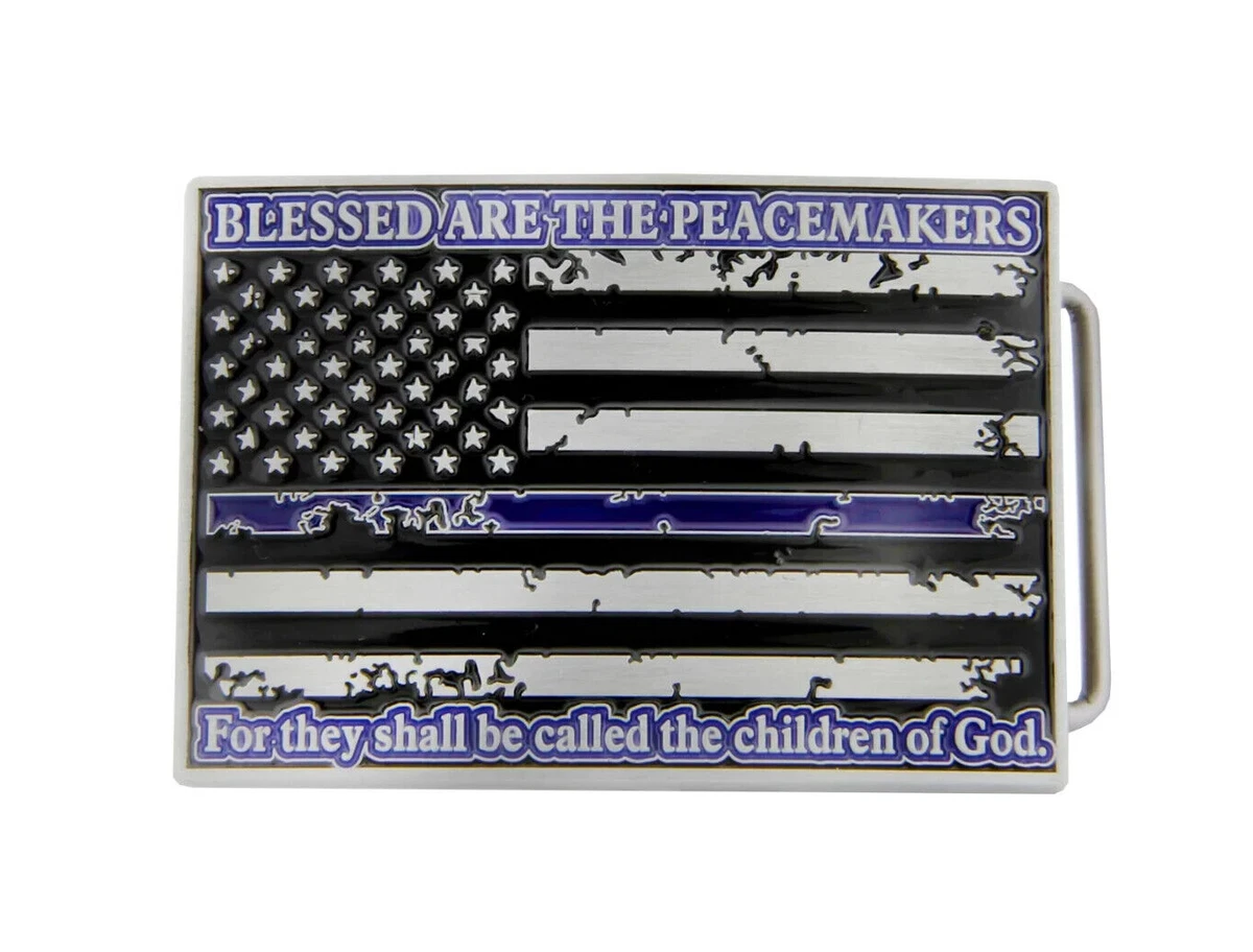 Blessed Are The Peacemakers Blue Line