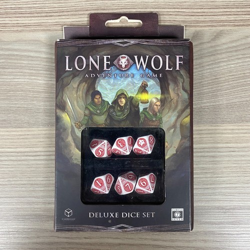 Lone Wolf Aventure Jeu Deluxe Ensemble De Dés RPG D&D Roleplay Cubicle ...