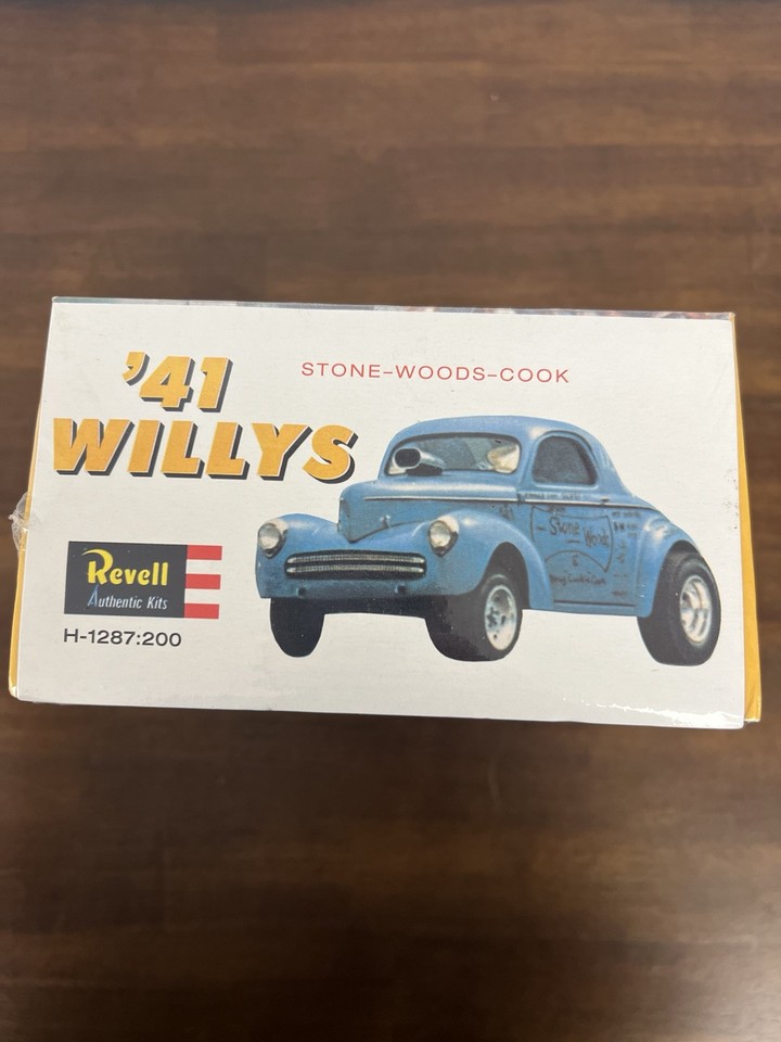 Revell Stone-Woods-Cook '41 Willys Competition Coupe 1287 1/25 Model ...