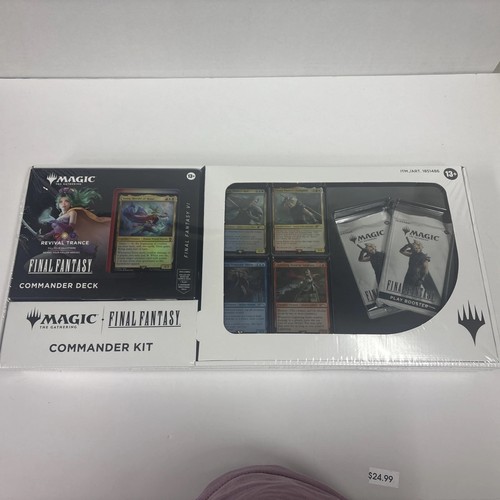 Magic The Gathering Final Fantasy Commander Deck Kit Costco EXCLUSIVE ...