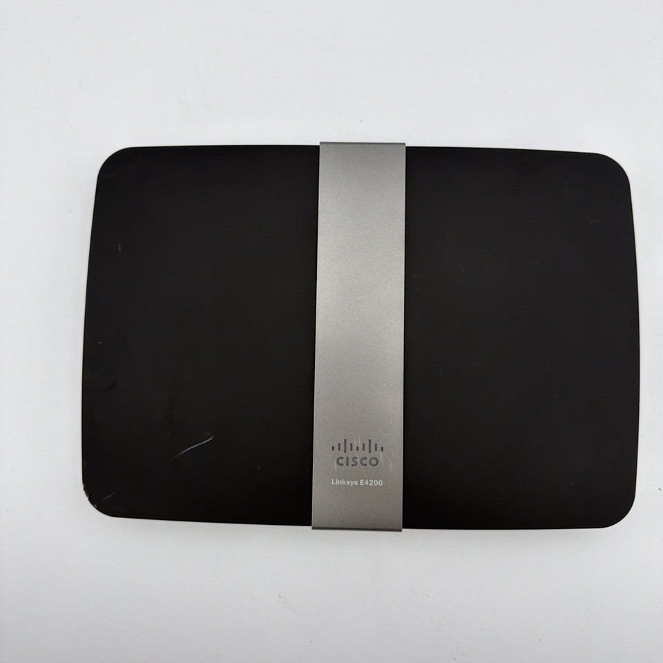 Cisco Linksys E4200 Dual-Band Wireless-N Gigabit Router Bundle W /Power ...