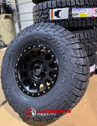 17x8.5 Method MR305 NV Black Wheels 35" Falken AT Tires 6x135 Ford F150 ...