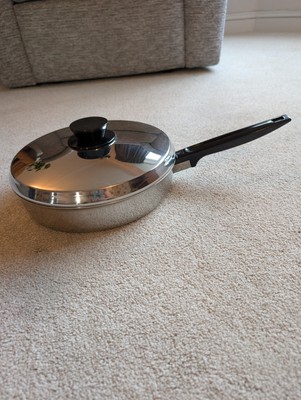 Vintage Prestige Stainless Steel Copper Base Frying Pan | eBay UK