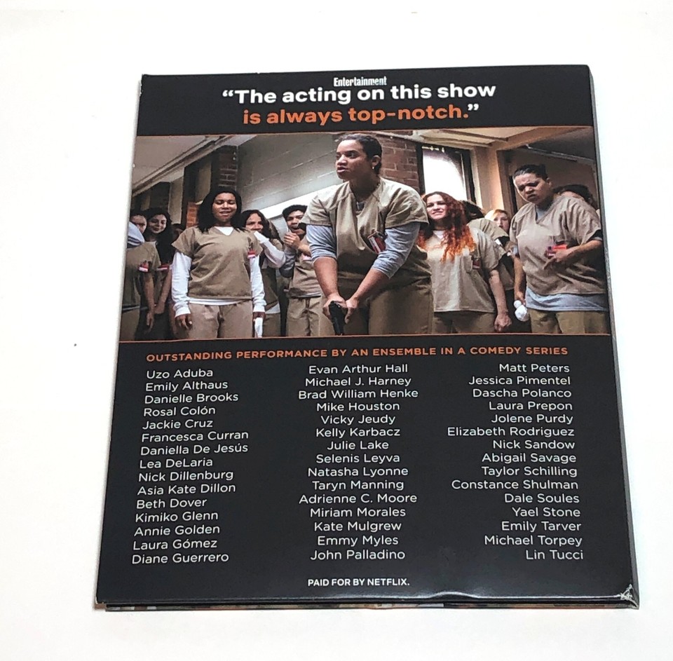 Glow FYC DVD Complete Season 1 Netflix Orange Is The New Black Season 5 ...