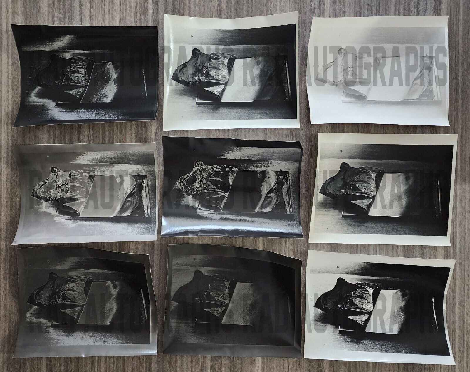 Lot of 20 Burned Photo Solarization 8x10 Photo Prints ART Lindy Sutton ...