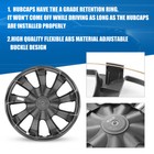 14" Set of 4 Wheel Covers Snap On Full Hub Caps fit R14 Tire & Steel ...