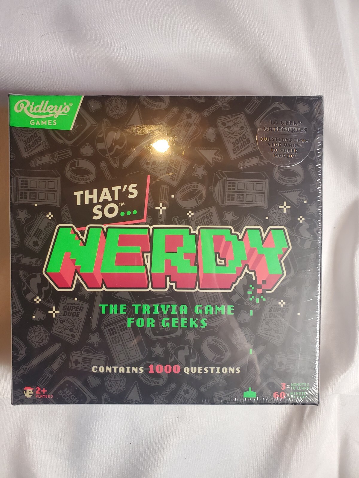 NEW - THAT'S SO NERDY - The Trivia Game for Geeks - 1000 Questions NIB ...
