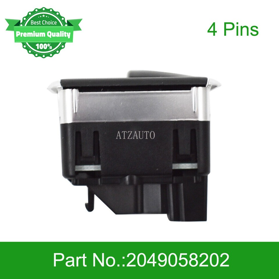 Rear Or Front Right Power Window Switch For Mercedes-Benz C250 C300 ...