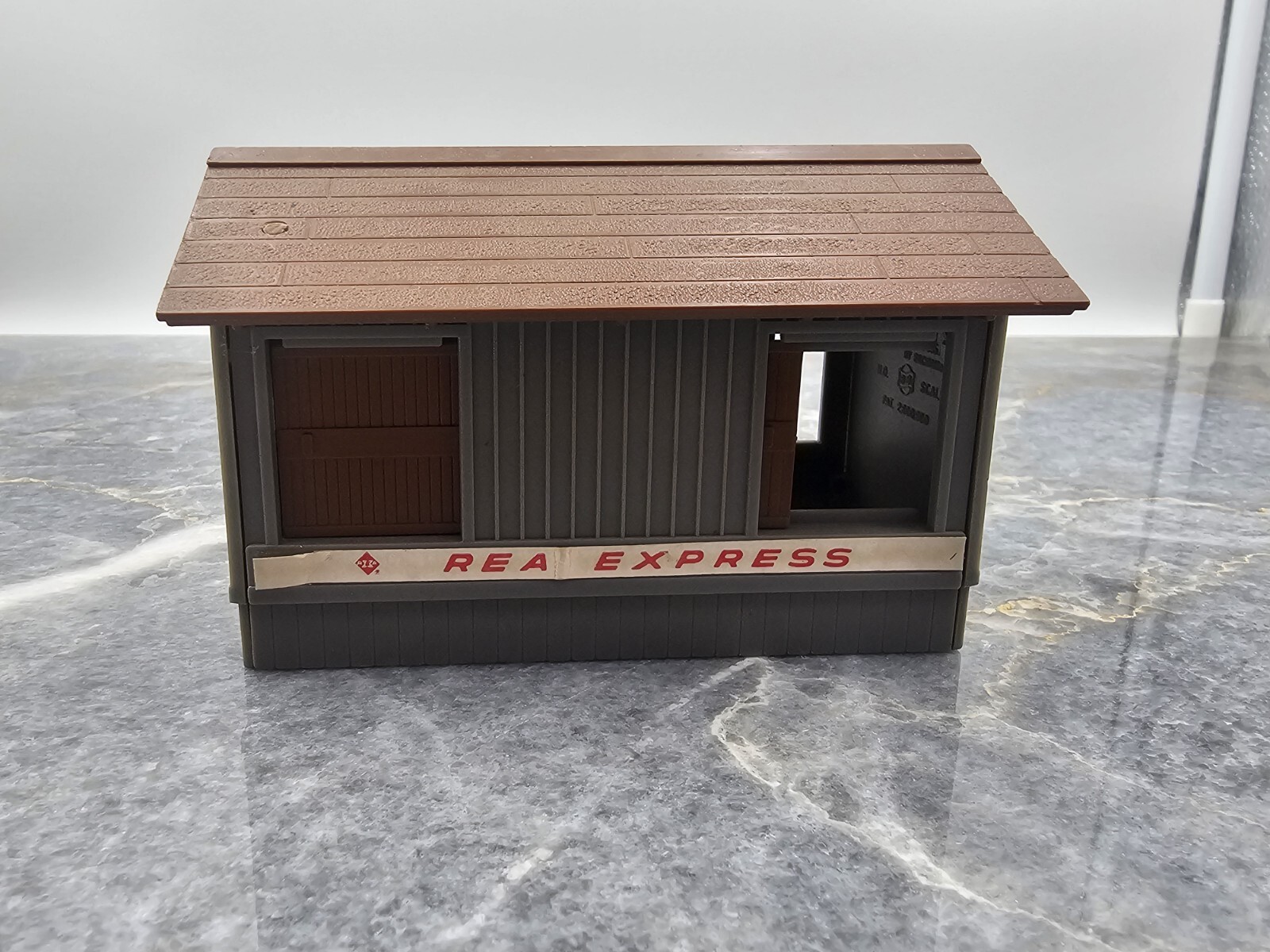 Vintage Built HO Scale Freight Depot Station Building For Train Layout ...