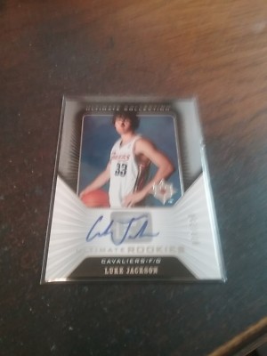 Luke Jackson SP Auto RC 2005 Ud Ultimate Collection Cavaliers No 135 | eBay