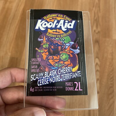 Kool Aid Scary Black Cherry Vintage Canadian UNOPENED | eBay
