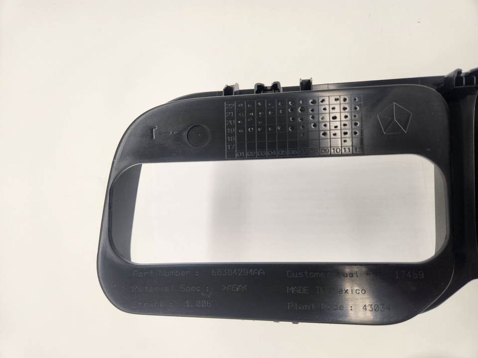 2019-2024 RAM 2500 3500 Front Genuine Mopar Lower Grille w/ Parkview ...