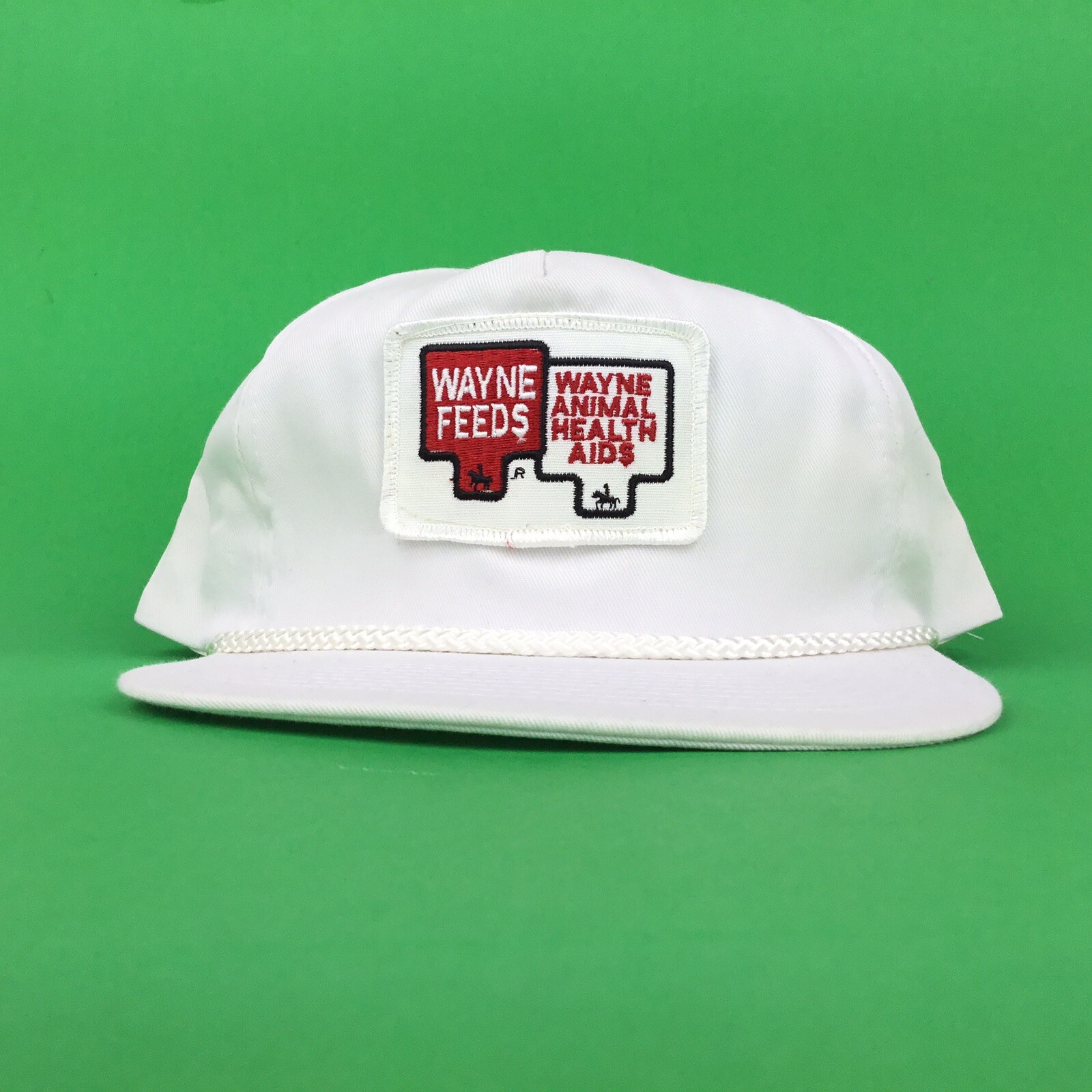 Wayne Feeds Wayne Animal Health Patch Logo White Base… - Gem