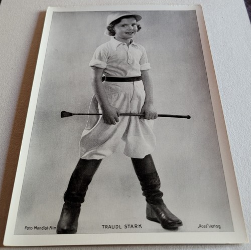 Schauspielerin TRAUDL STARK | Portrait | Altes Film-Star-Foto/Bild ...