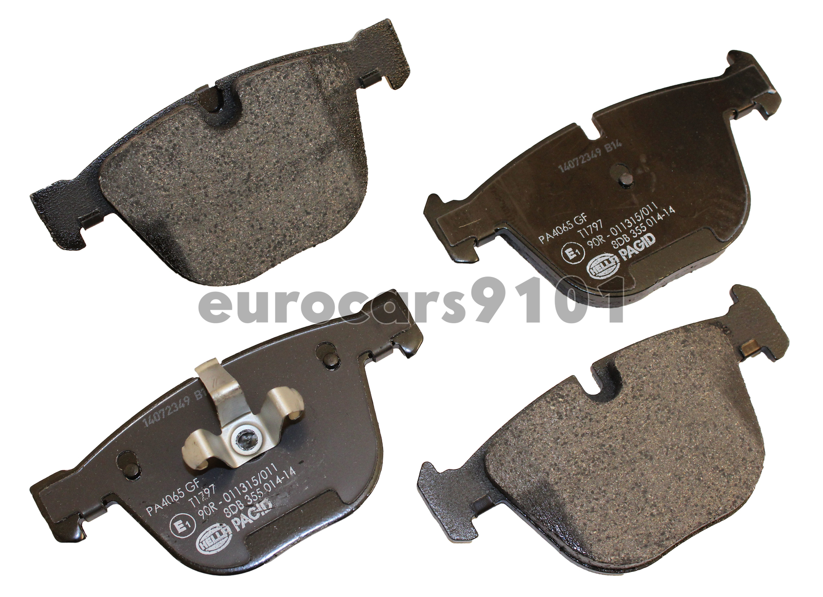BMW 750i Hella Rear Brake Pads & Sensor 34216790966 34356775858 | eBay