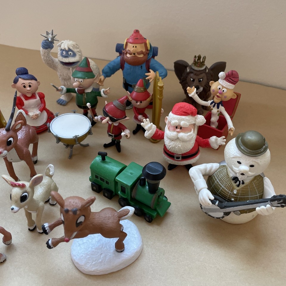 Forever Fun Rudolph Reindeer Ultimate Figurine PVC Lot (21) - Complete ...