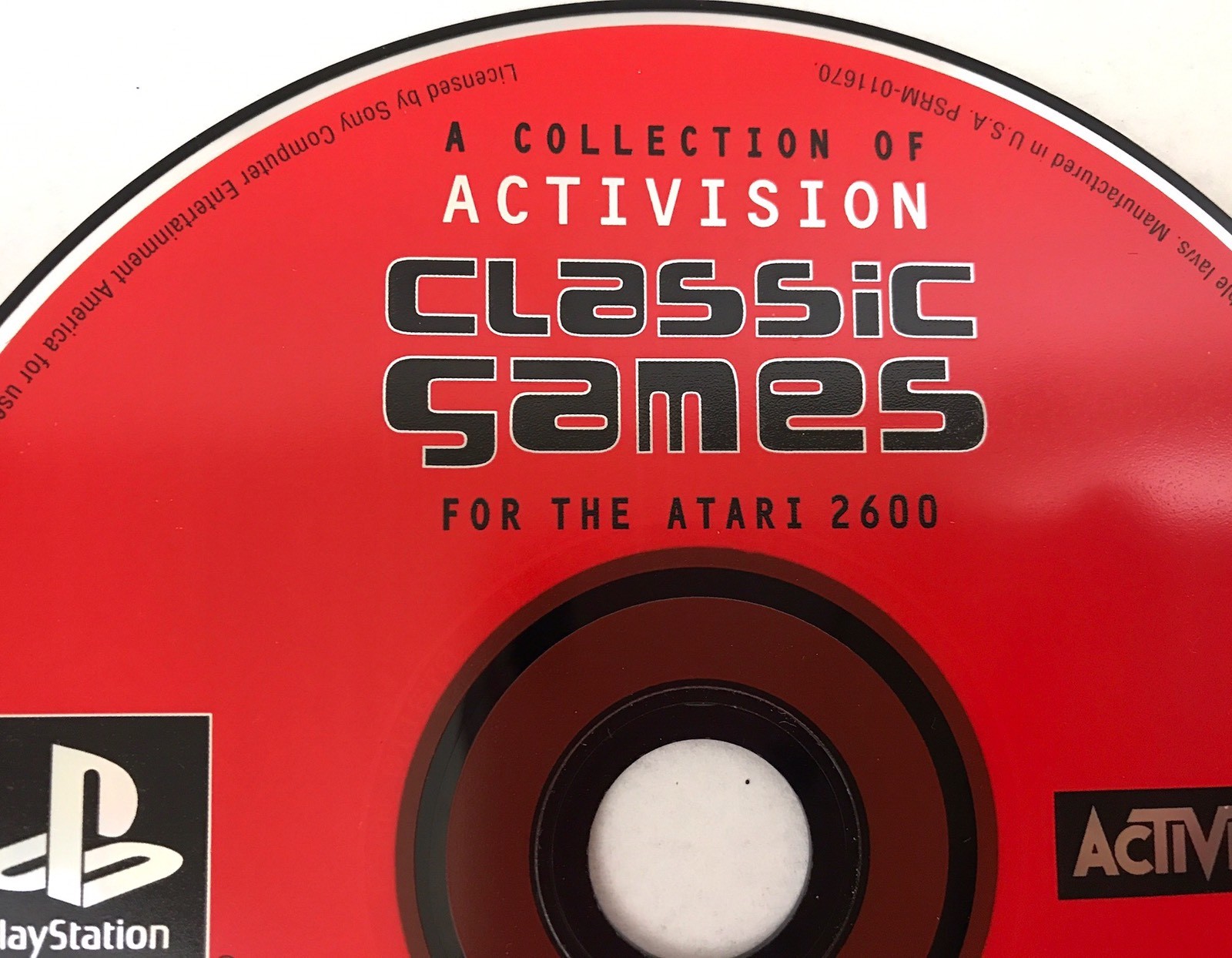 Vintage Playstation Game Activision Classic Games Atari 2600 Game Only | eBay