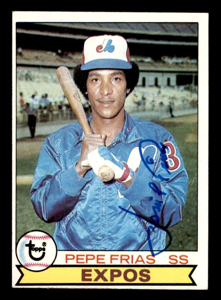 1979 Topps Baseball #294 Pepe Frias Signed Autograph (No COA) *d2 | eBay