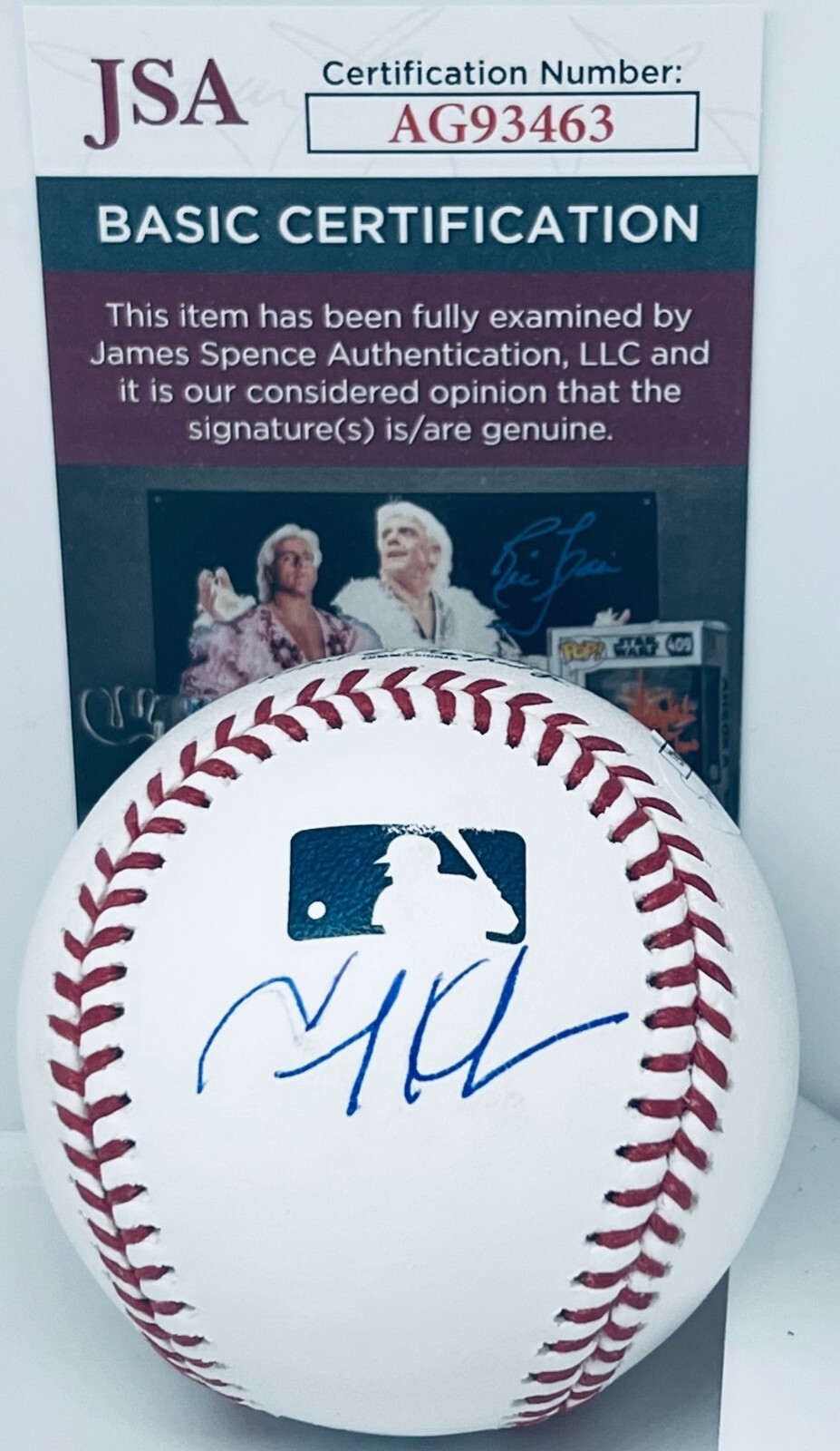 Tim Kurkjian ESPN Ford Frick signed MLB Baseball Ball autographed Rare ...