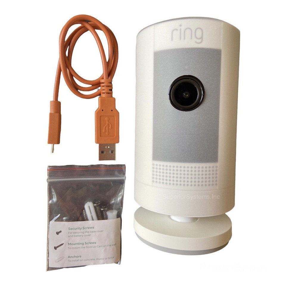 Ring Alarm Security System 8 Piece Kit Sensors and 2nd Gen Ring Video ...