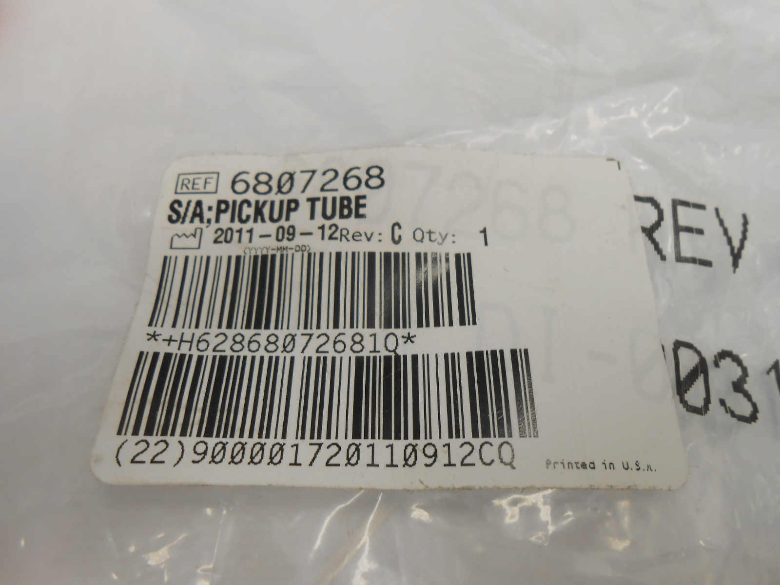 BECKMAN COULTER 6807268 S/A PICKUP TUBE SAMPLE PROBE | eBay