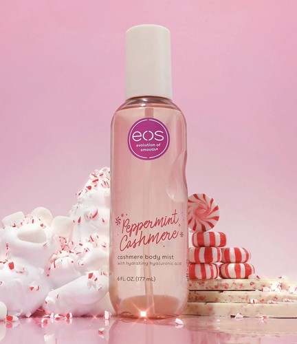 NEW EOS Holiday NEW EOS Holiday Peppermint Cashmere Body Mist | eBay
