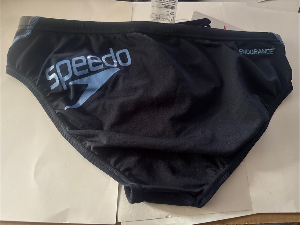 SPEEDO New With Tags ‘ Frame‘ 8 cms Sides Swimming Trunks size 34 ...