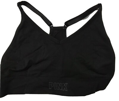 * VICTORIA SECRET PINK RACERBACK SPORTS BRA * NEW | eBay