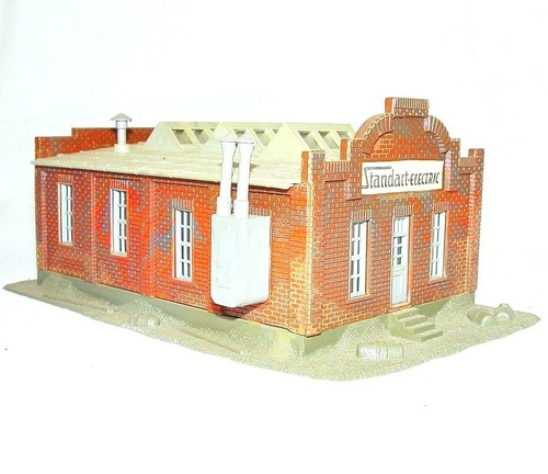 Pola Germany HO 1:87 STANDARD ELECTRIC FACTORY BUILDING Ready Built ...