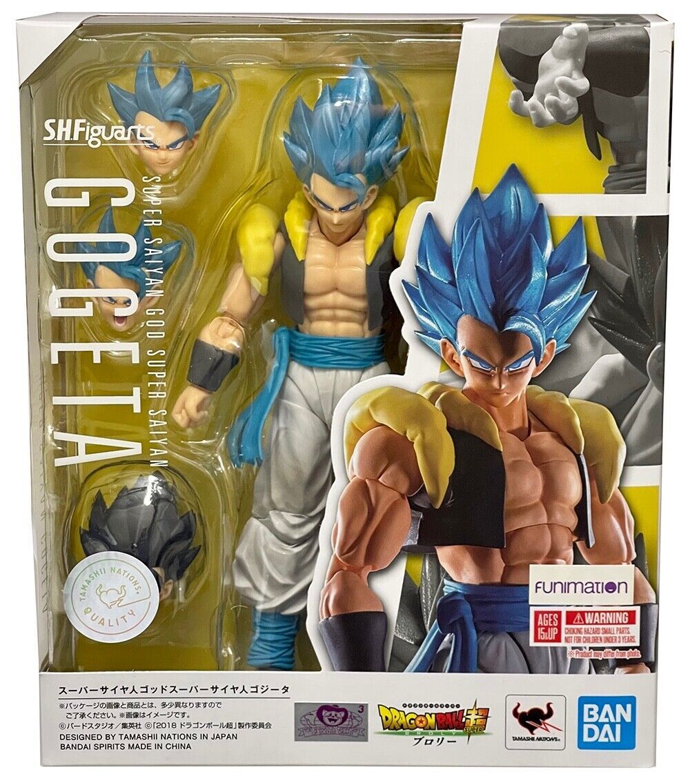 Buy S.H. Figuarts Super Saiyan God Gogeta Action Figure Dragon Ball Z ...