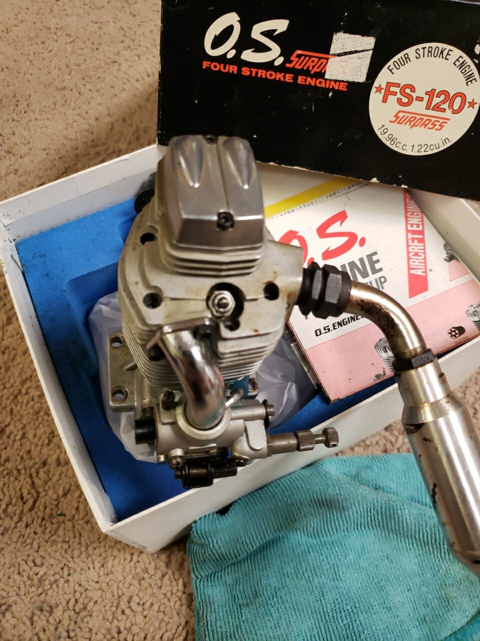 OS Engine - OS Surpass FS-120 - OS FS 120 with pump - Nice | eBay