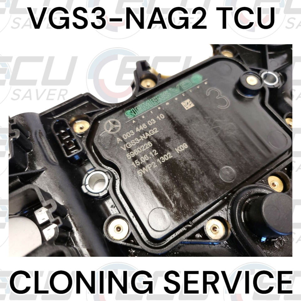 Mercedes-Benz FBS3 VGS3-NAG2 7G-Tronic 722.9 TCU/TCM Mail-In Cloning ...