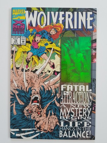 Wolverine #75 (1993 Marvel Comics) Fatal Attractions Part 5 ~ VF ...