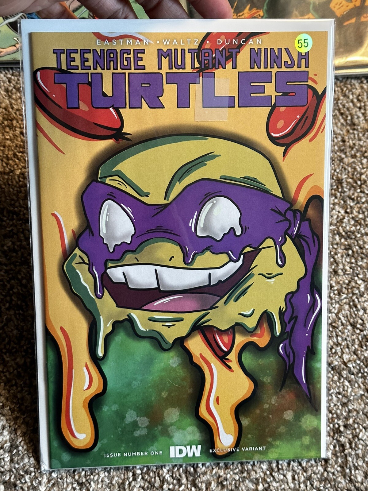 TMNT #1 NYCC Exclusive Kickstradomis Donatello Variant Limited to 500 | eBay